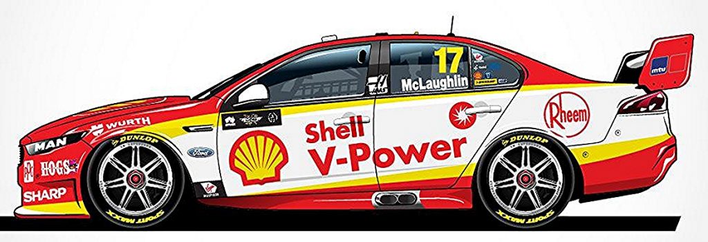 -Shell V-Power Racing Team Ford FGX Falcon – 2018 Virgin Australia ...