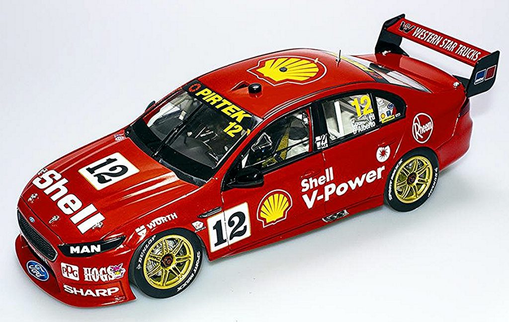 *Shell V-Power Racing Team #12 Ford FGX Falcon 2018 Sandown 500 Retro ...