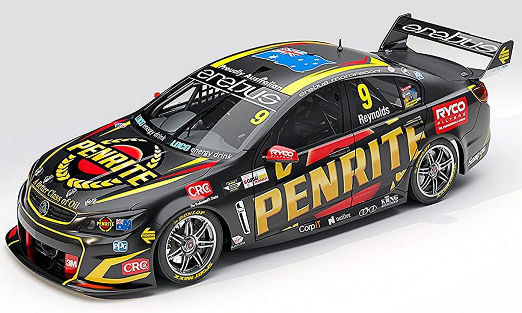 Erebus Penrite Racing #9 Holden VF Commodore Supercar – 2017 Virgin ...