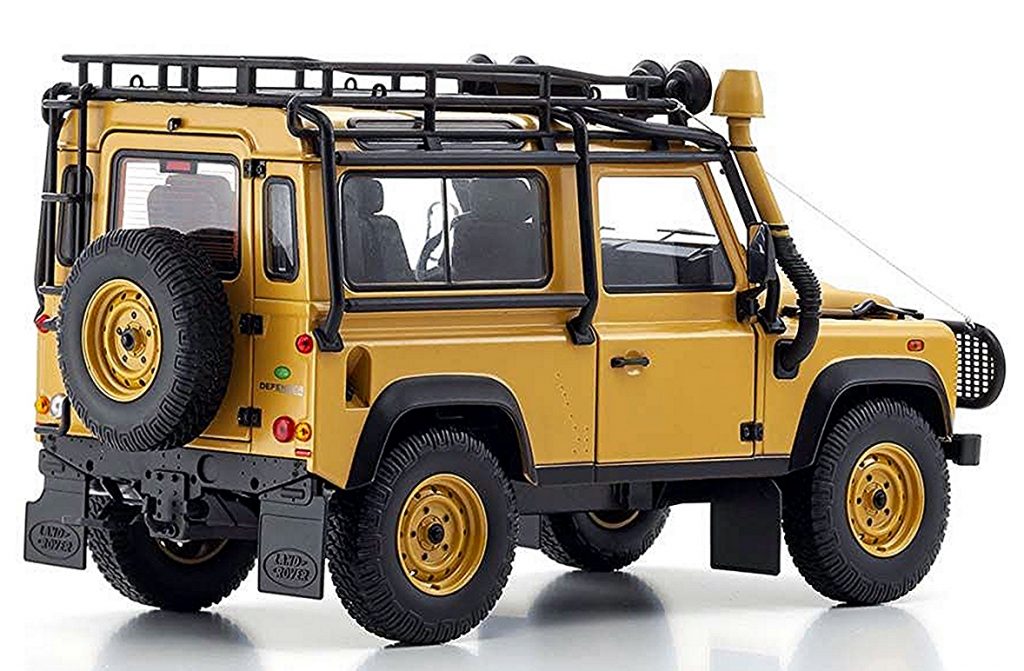 Land Rover Defender 90 – Yellow – Riverina Model Cars Plus