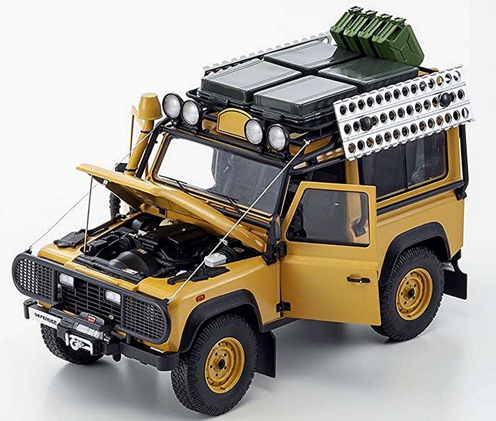 Land Rover Defender 90 – Yellow – Riverina Model Cars Plus