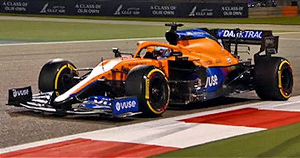 *McLaren MCL35M – #3, Daniel Ricciardo – 7th Bahrain GP 2021 – Riverina ...