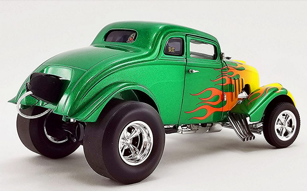 Rat Fink 1933 Willys Gasser – Green with Flames – Riverina Model Cars Plus