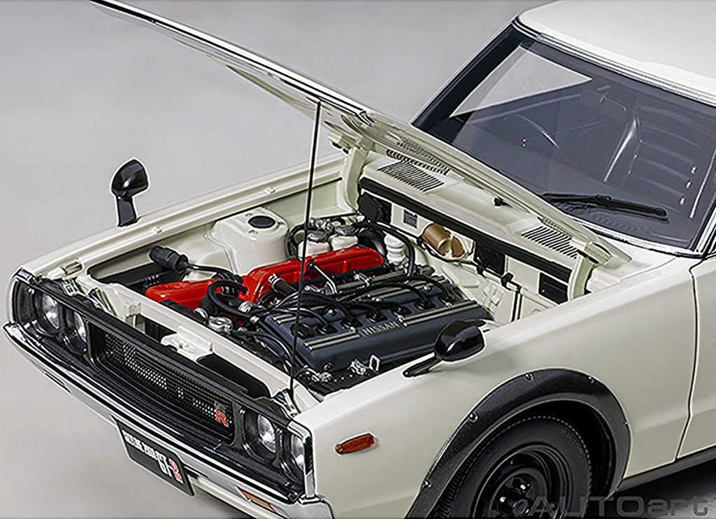 Nissan Skyline 2000 GT-R – White – Riverina Model Cars Plus