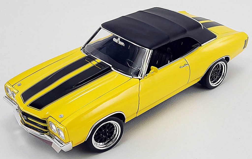 1970 Chevrolet Chevelle SS Convertible Restomod Yellow with Black ...