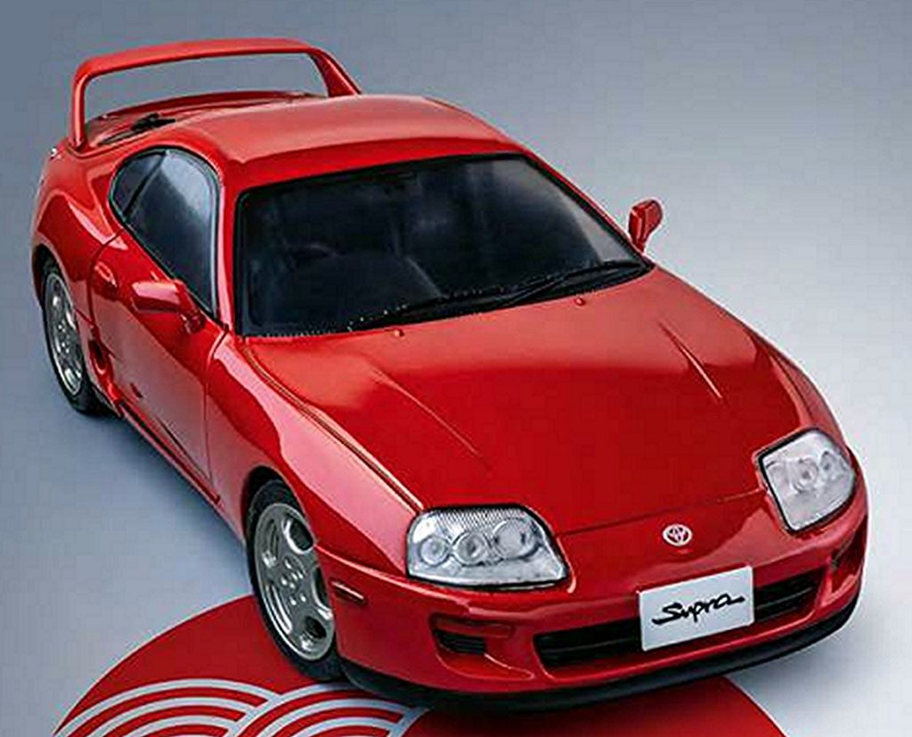 1993 Renaissance Red Toyota Supra MK4 (A80) – Riverina Model Cars Plus