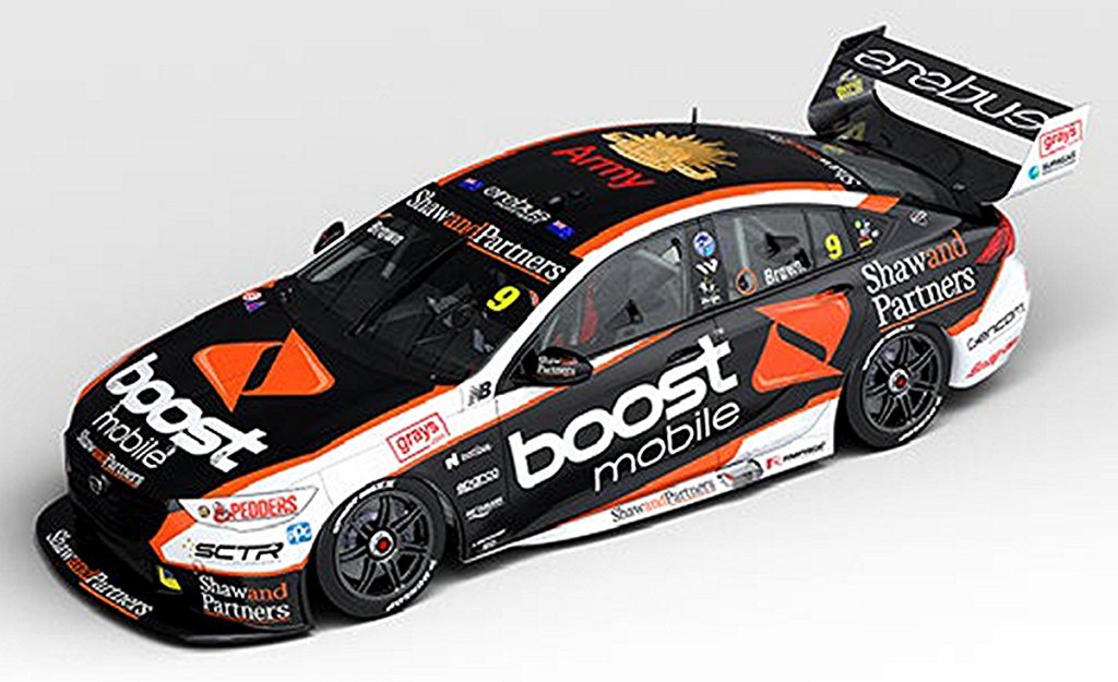 *Boost Mobile Racing Powered by Erebus #9 Holden ZB Commodore 2022 ...