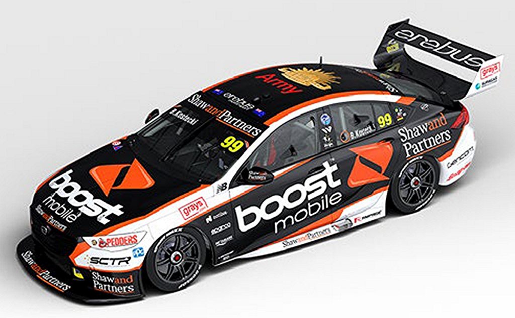 *Boost Mobile Racing Powered by Erebus #99 Holden ZB Commodore 2022 ...