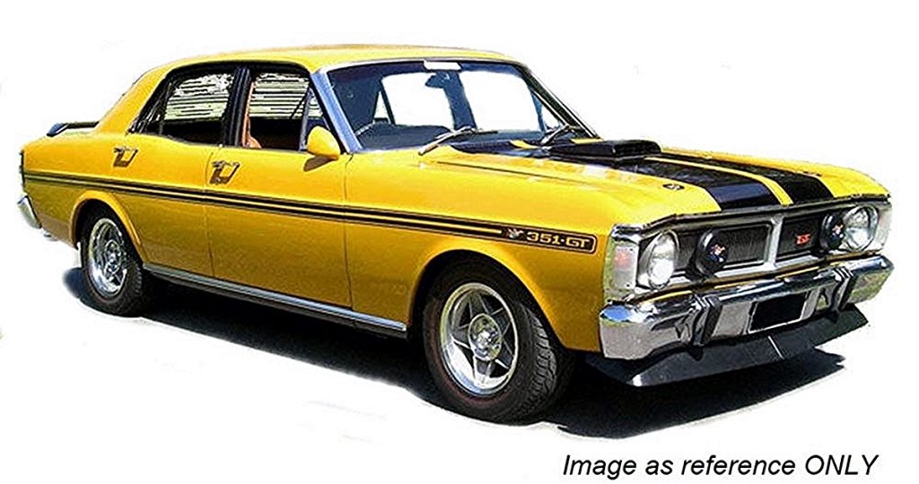 Ford Falcon XY GTHO – Shell Yellow – Riverina Model Cars Plus