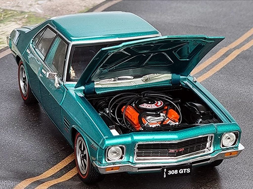 Holden HQ Kingswood 4 Door – Turquoise Metallic with White Stripes ...