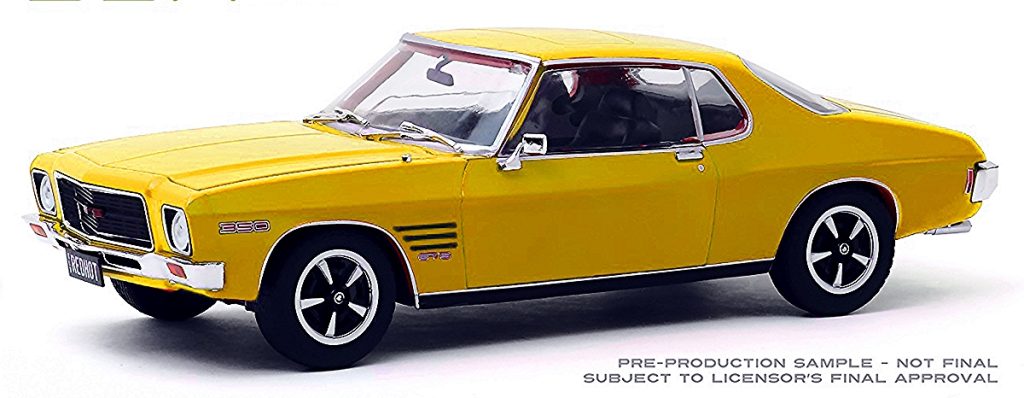 Holden Monaro HQ 1972 Yellow – Riverina Model Cars Plus