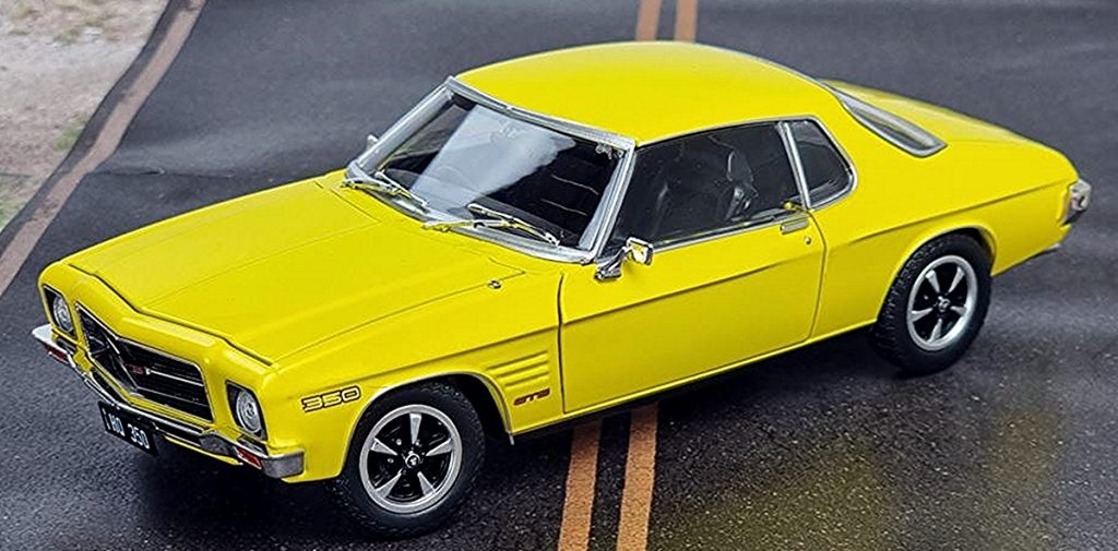 Holden Monaro HQ 1972 Yellow – Riverina Model Cars Plus