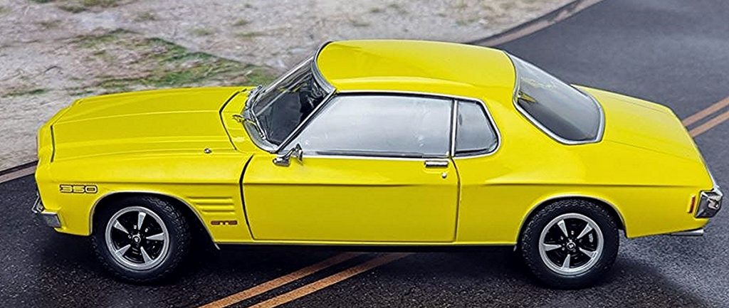 Holden Monaro HQ 1972 Yellow – Riverina Model Cars Plus