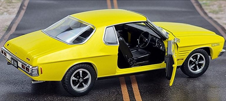 Holden Monaro HQ 1972 Yellow – Riverina Model Cars Plus