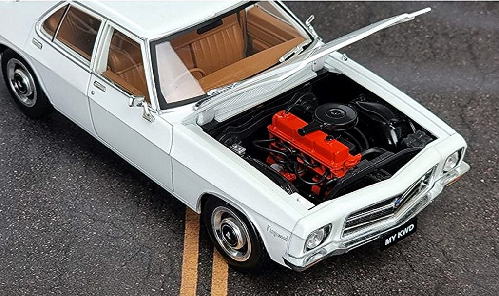 Holden HQ Kingswood 4 Door – White Metallic – Riverina Model Cars Plus