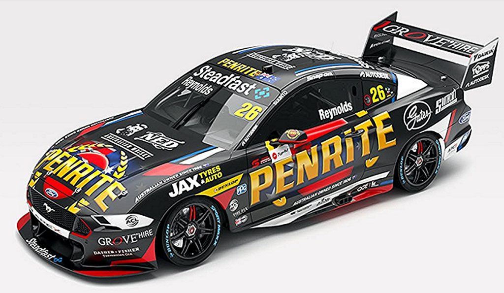 *Penrite Racing #26 Ford Mustang GT – 2022 Repco Supercars Championship ...