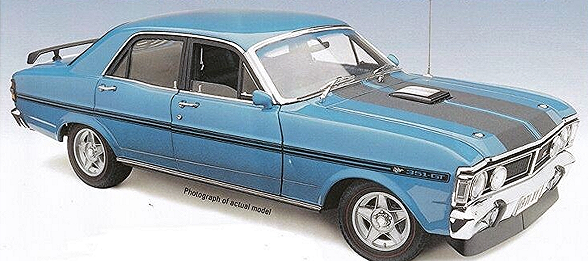 Ford XY Falcon Phase III GT-HO True Blue – Riverina Model Cars Plus