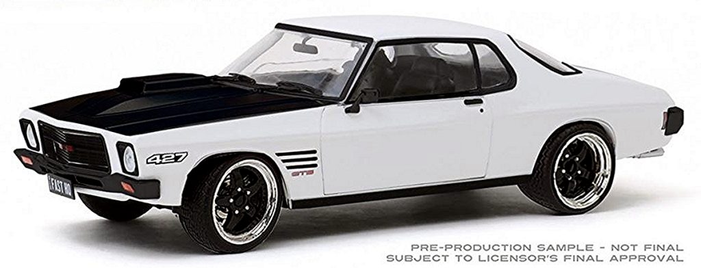 Holden Monaro HQ 1973 2 Door White with Black Interior & MFP Bonnet ...