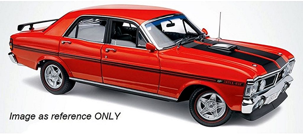 ^XY GTHO Ford Falcon Vermillion Fire with Black Stripes – Riverina ...