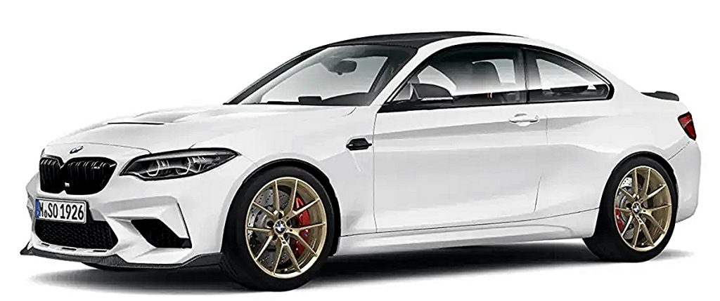 *BMW M2 CS (F87) – 2020 – White with Gold Wheels – Riverina Model Cars Plus