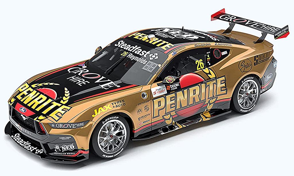 *Penrite Racing #26 Ford Mustang GT 2023 Boost Mobile Gold Coast 500 Winner David Reynolds ...