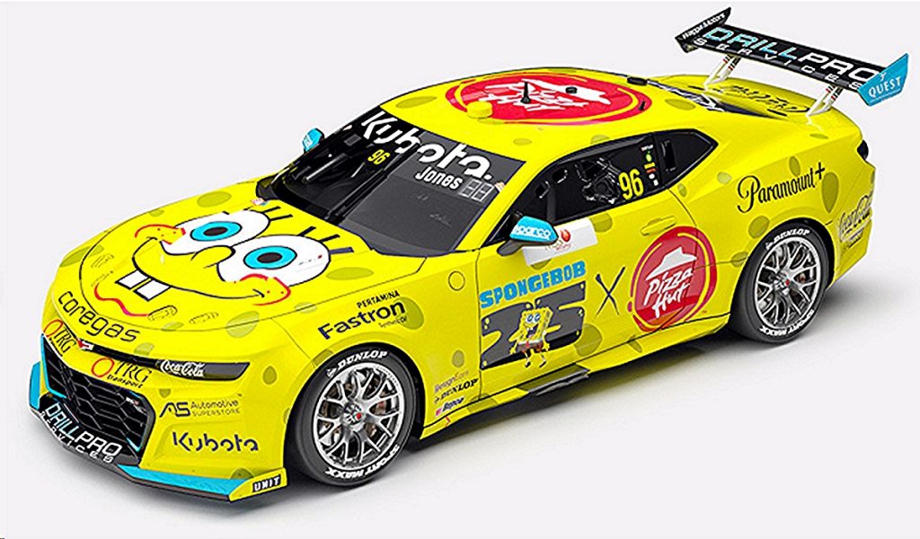 Brad Jones Racing Pizza Hut #96 SpongeBob SquarePants Chevrolet Camaro ...
