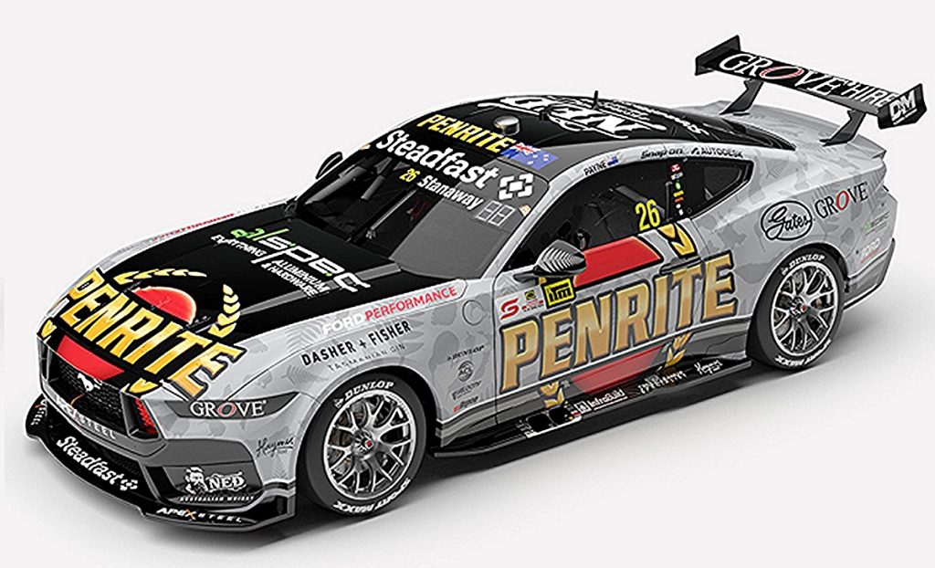 Penrite Racing #26 Ford Mustang GT 2024 ITM Taupō Super400 Native ...