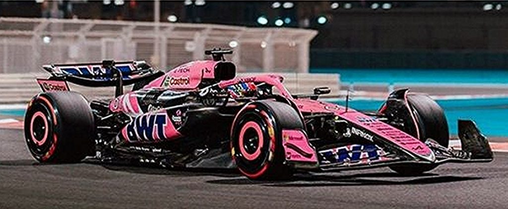 BWT Alpine F1 Team A524 No.61 Abu Dhabi GP 2024 – Jack Doohan ...