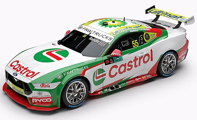 Tickford Racing #55 Ford Mustang GT 2025 Snowy River Caravans Tasmania ...