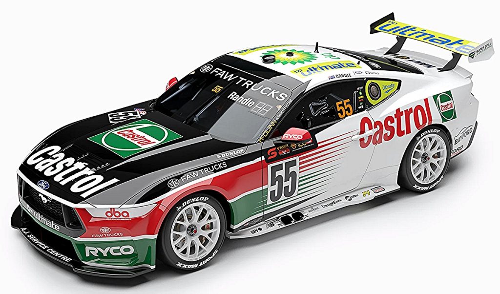 *Tickford Racing #55 Ford Mustang GT 2025 Penrite Oil Sandown 500 Retro Livery Thomas Randle ...